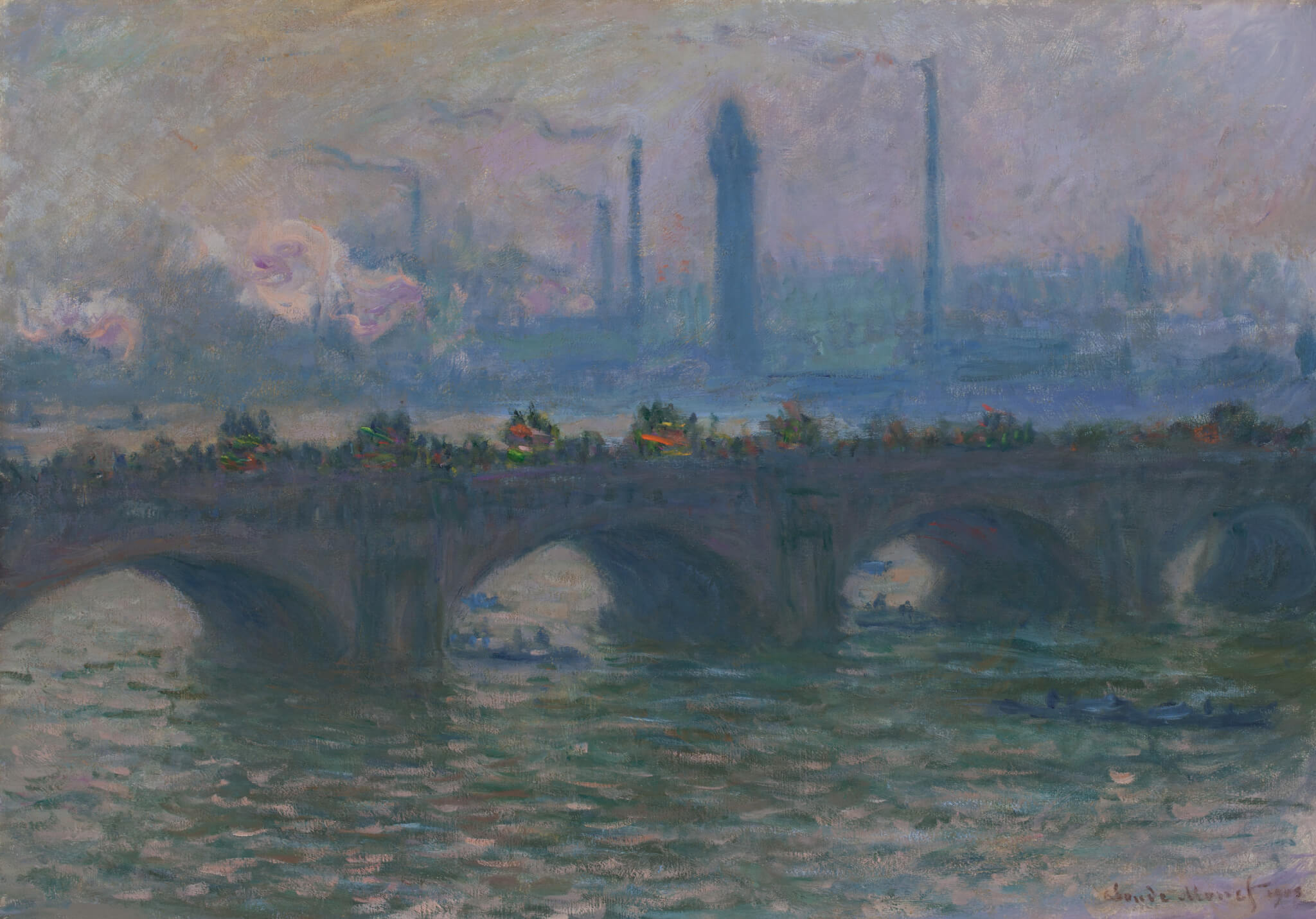 MONET’S WATERLOO BRIDGE: VISION AND PROCESS AT WORCESTER ART MUSEUM ...